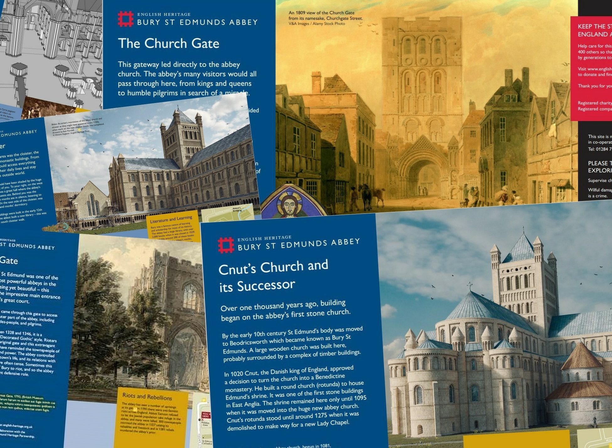 English Heritage Interpretation Panel scheme - Abbey of St Edmund ...