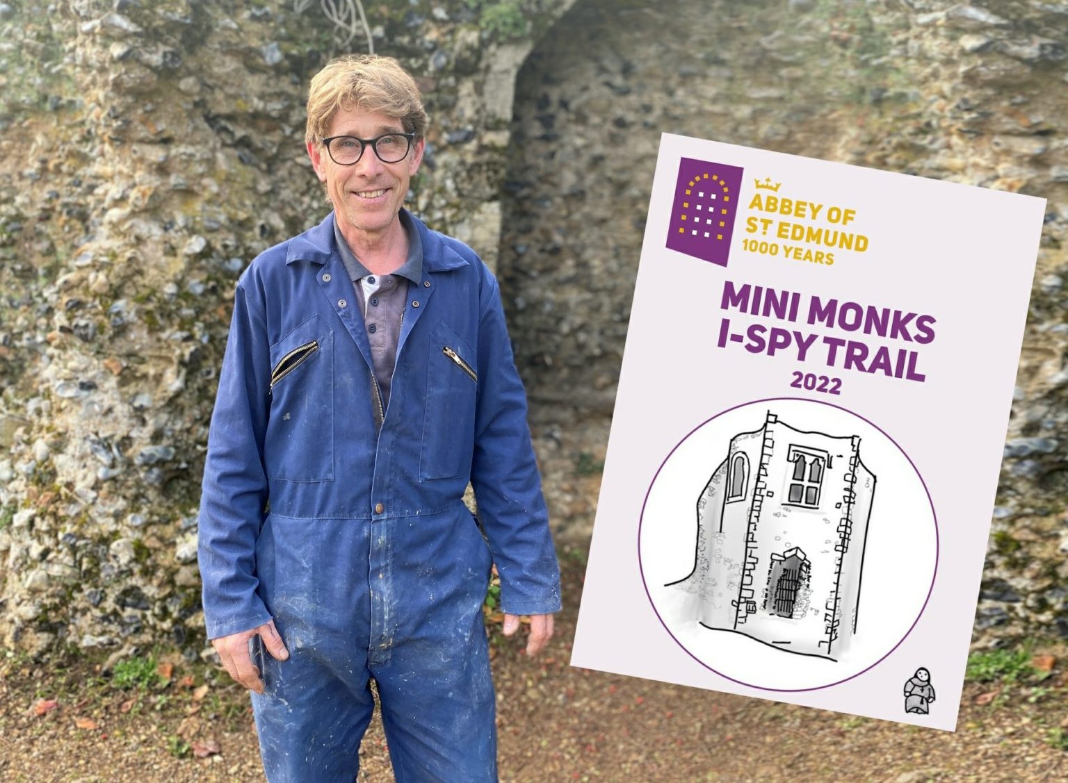 27 mini monks installed in Abbey Ruins - Abbey of St Edmund Heritage ...