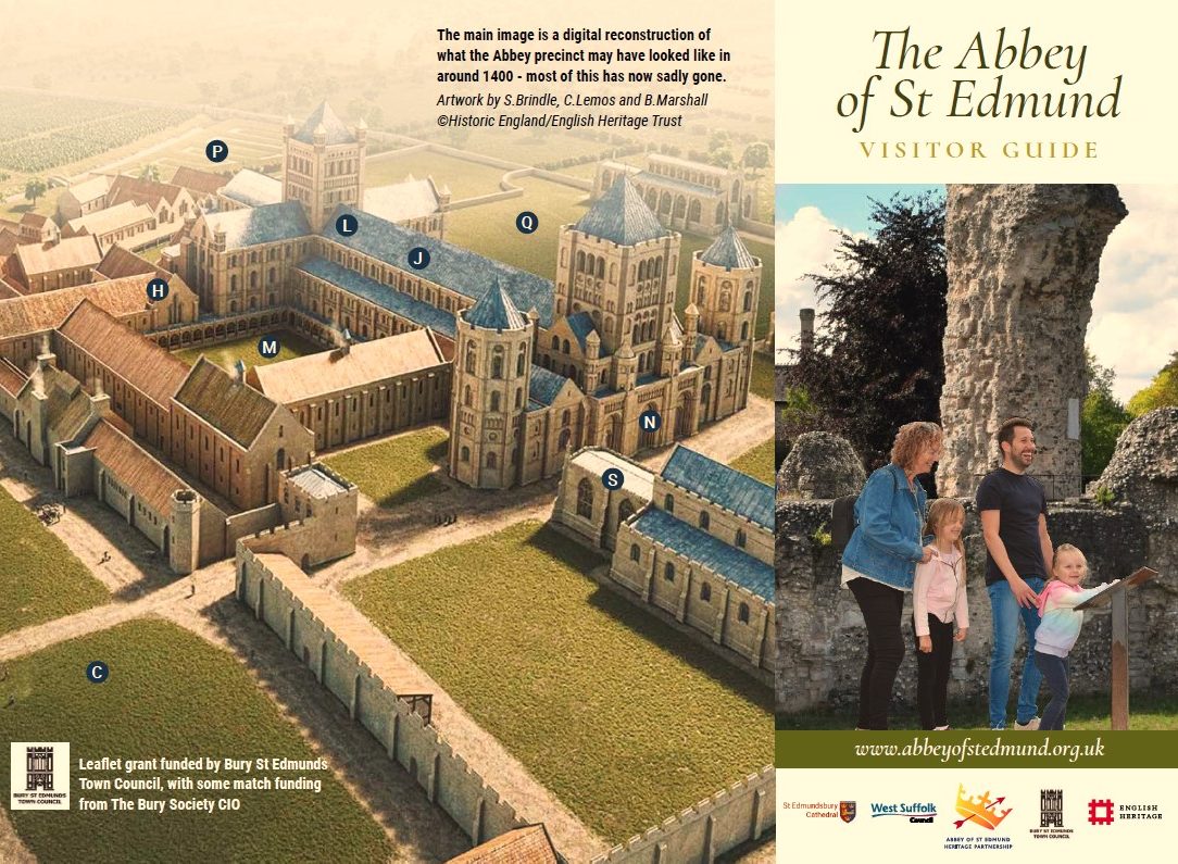 New visitor guide leaflet - Abbey of St Edmund Heritage Partnership